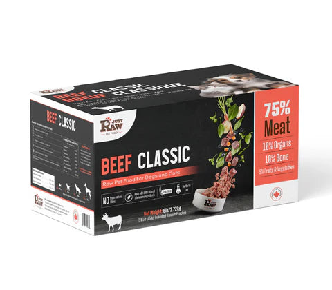 Just Raw - Beef Classic Raw Dog & Cat Food – The Beastiary