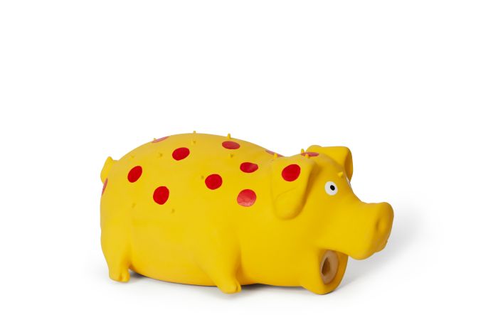 Budz Latex Spotted Pig Squeaker 8 inch – The Beastiary